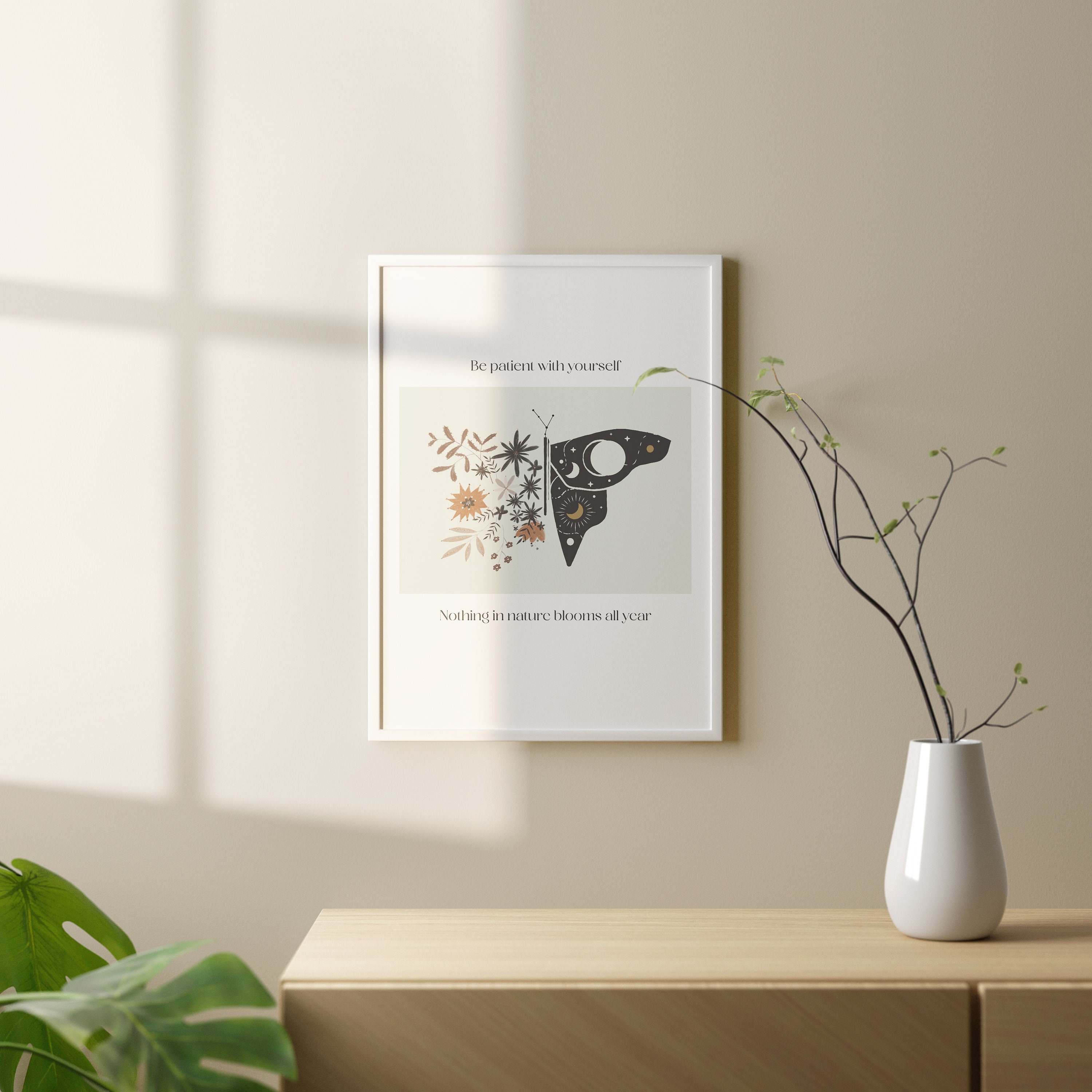 Be Patient Office Art Therapist Decor Therapy Office Mental - Etsy