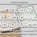 ADHD Task Planner Executive Function Adult Adhd Planner Adhd ...