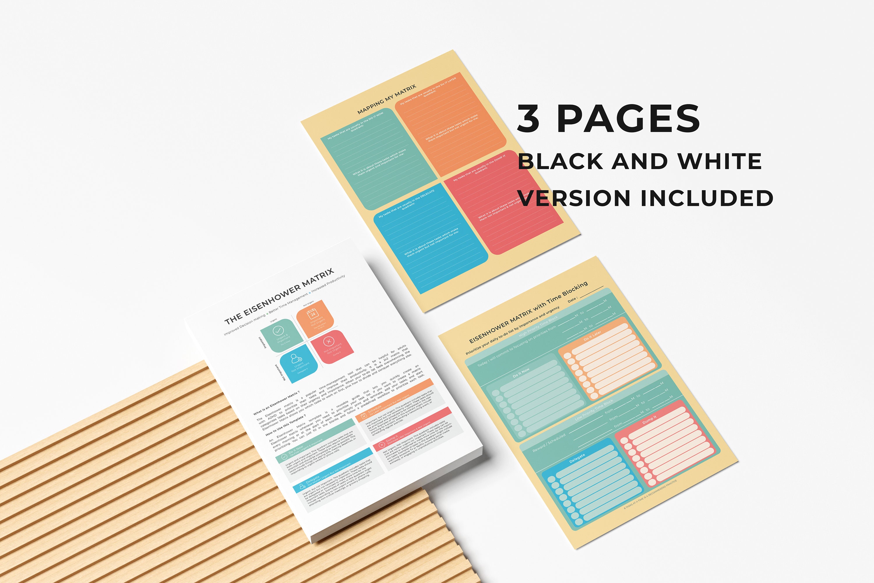 ADHD Task Planner Executive Function Adult Adhd Planner Adhd ...