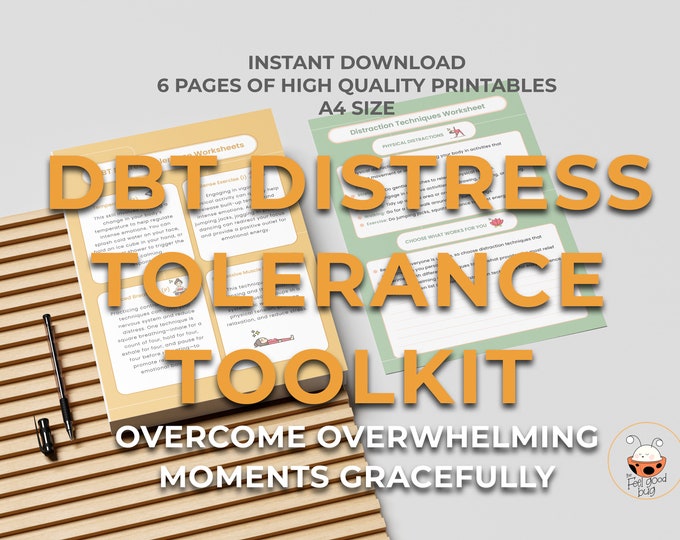 DBT Printable Cheat Sheet Blue / Purple | Dialectical Behavior Therapy ...