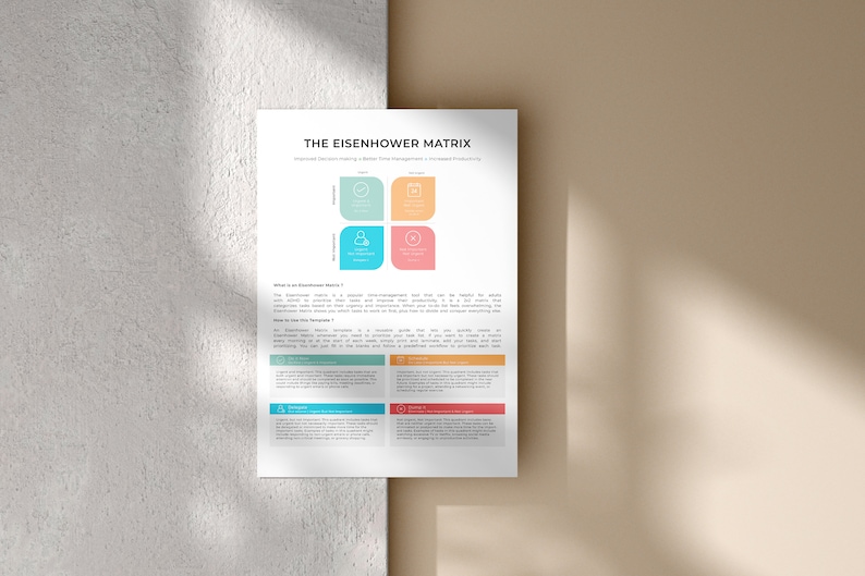 ADHD Task Planner Executive Function Adult Adhd Planner Adhd ...