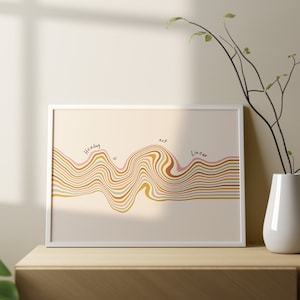 HEALING is Not LINEAR Psychologist Office Decor School Counselor Wall ...