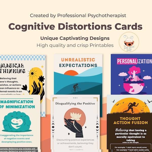 Cognitive Distortion - Etsy