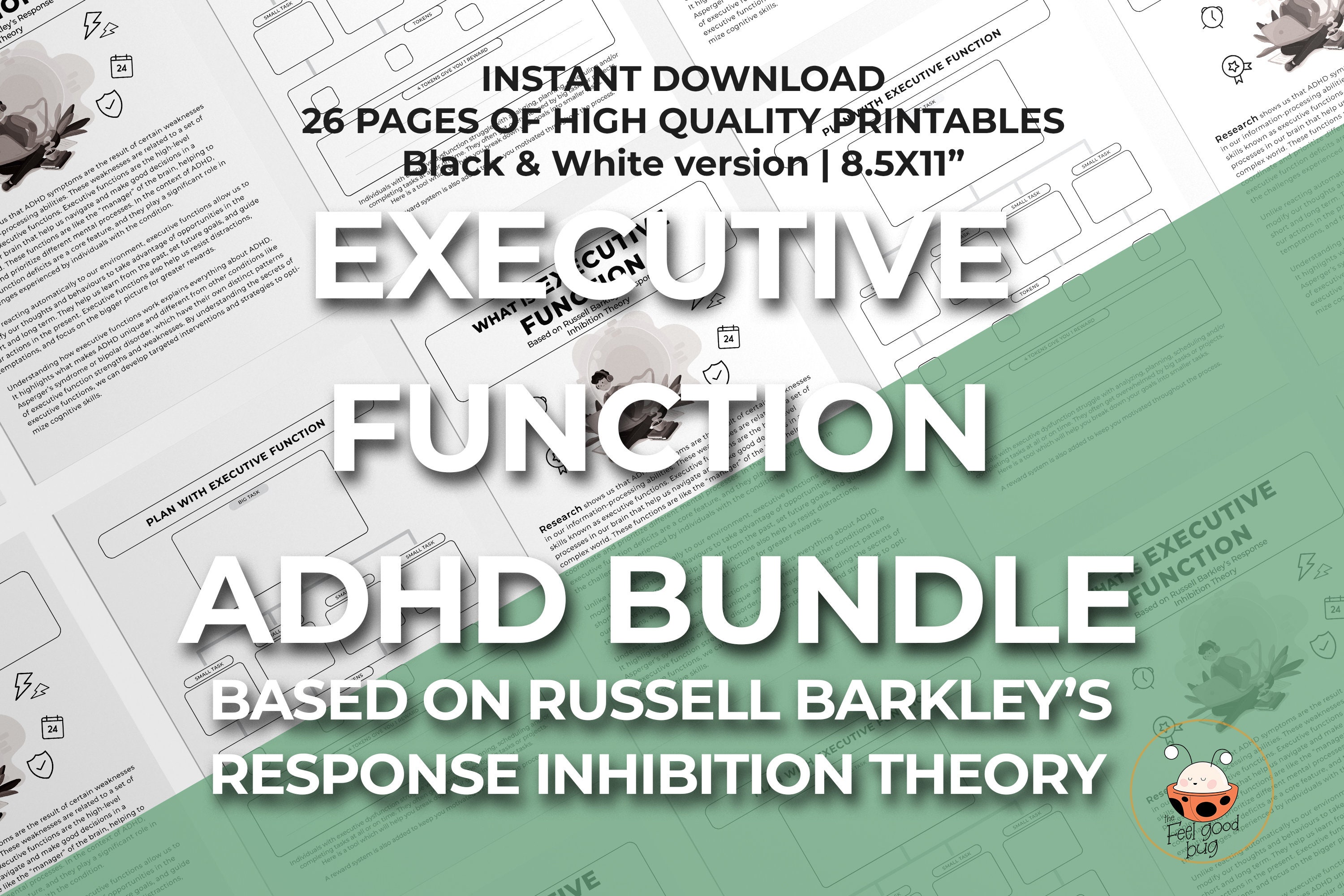 ADHD Executive Function Adhd Worksheets Working Memory Adhd Therapy ...