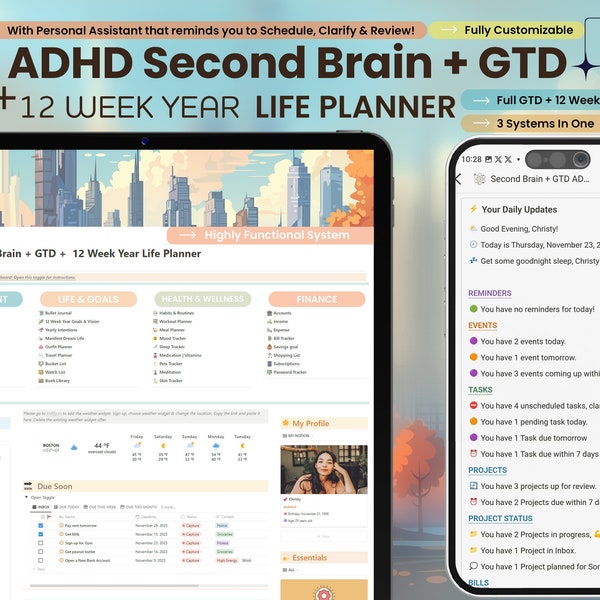 Second Brain Onenote Template - Etsy