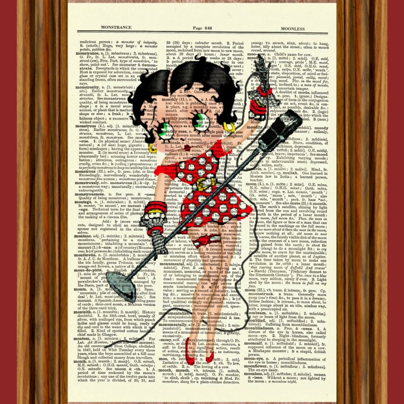 Betty Boop Poster - Etsy