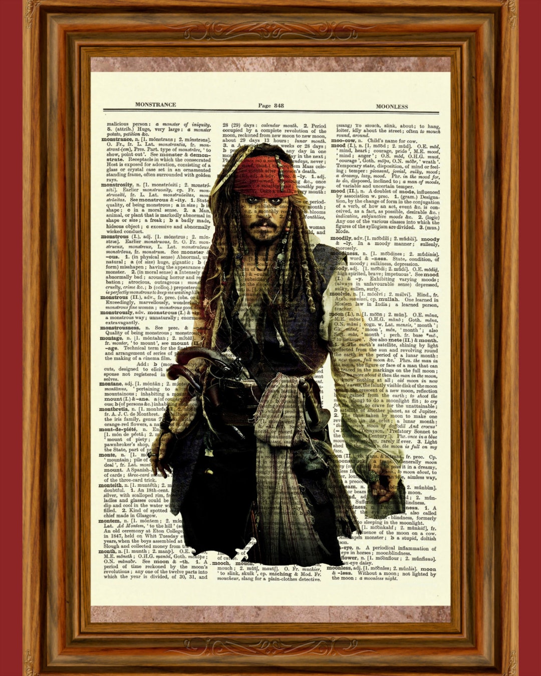 Jack Sparrow, Johnny Depp, Pirates of the Carribean Movie, Vintage ...