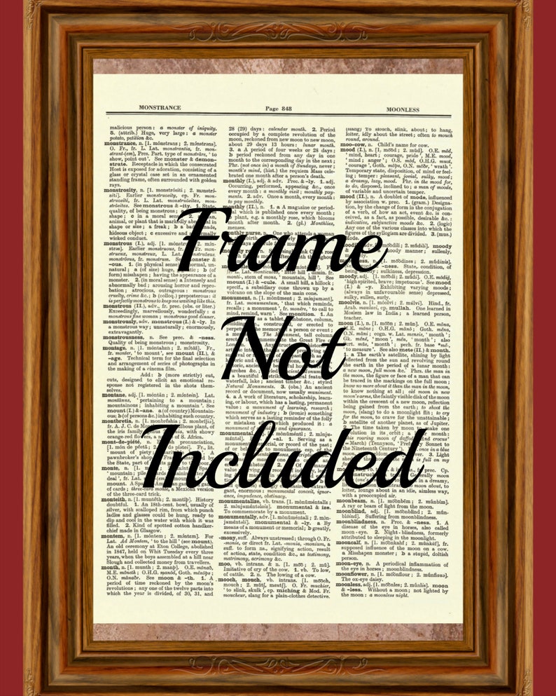 Winnie the Pooh Vintage Dictionary Art Print Picture - Etsy