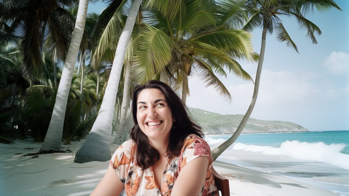 Zoom Virtual Backgrounds | Tropical Beach | Backdrop | Office ...