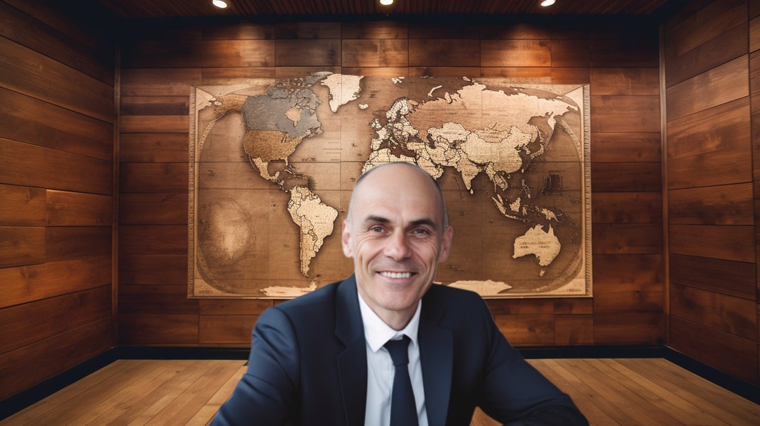 Zoom Virtual Backgrounds | Map Room | Backdrop | Office Background ...