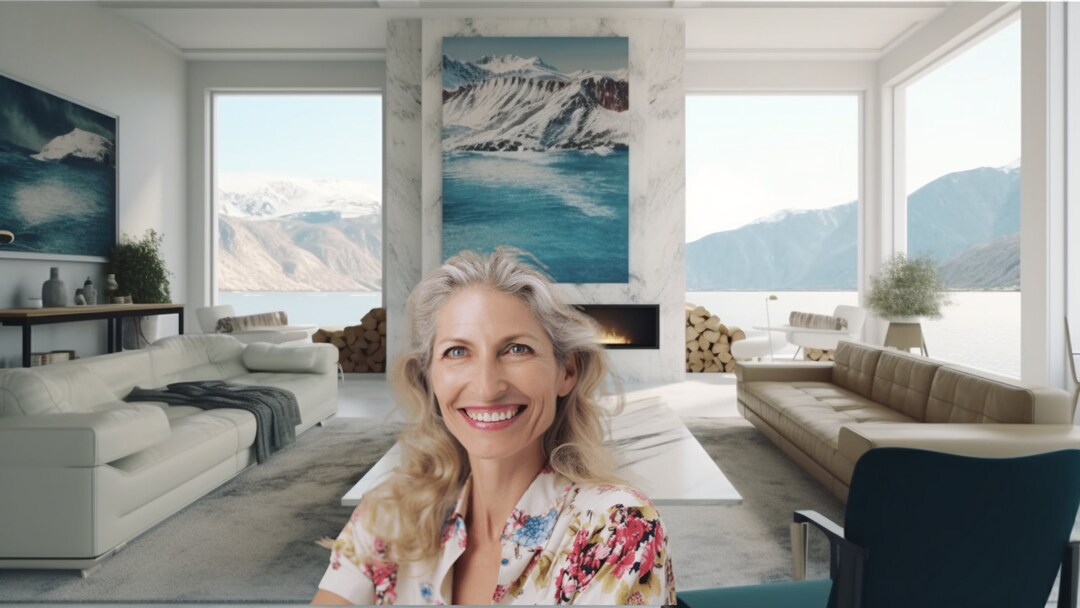 Zoom Virtual Backgrounds Lake View Backdrop Office - Etsy