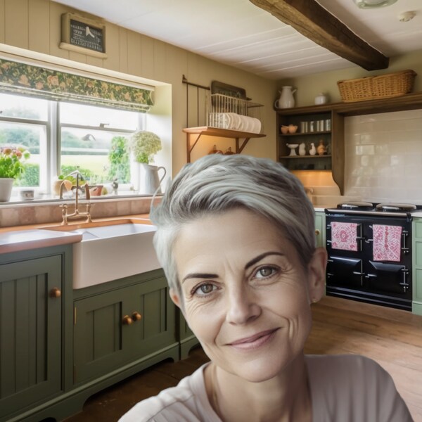 Rustic Zoom Background - Etsy