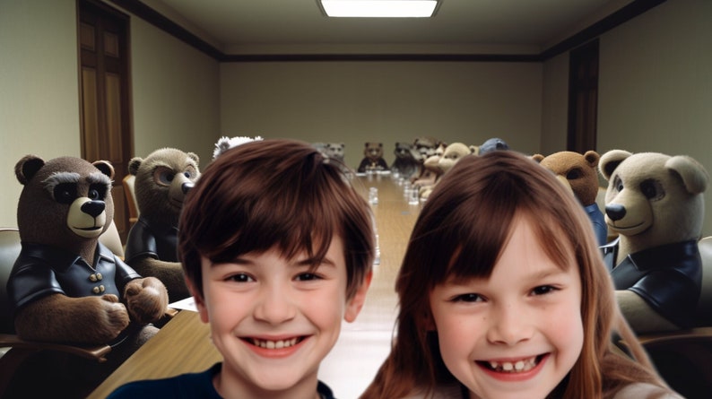 Zoom Virtual Backgrounds Teddy Bear Conference Backdrop - Etsy