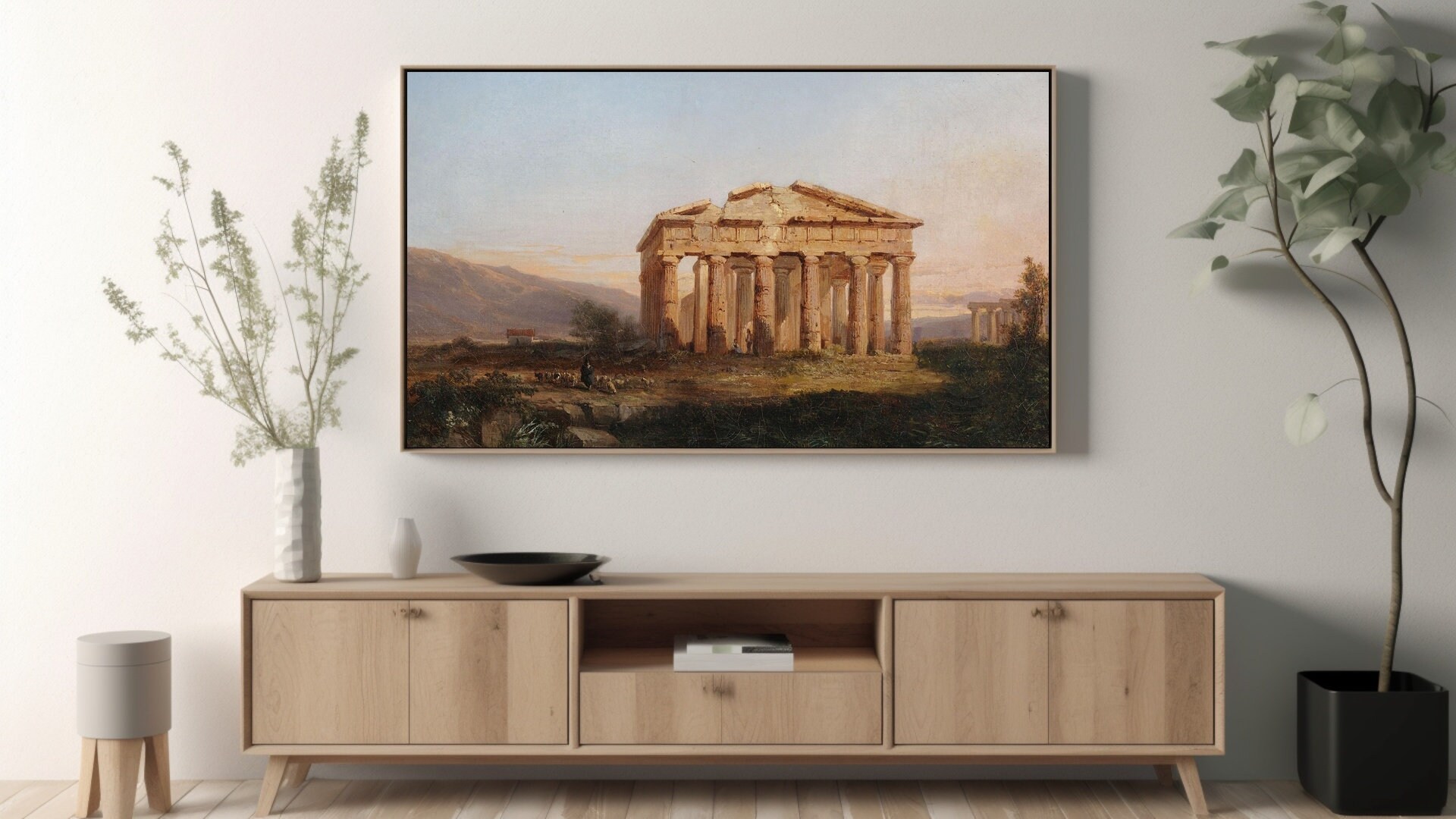 Samsung Frame TV Art Greek Temple Vintage Frame TV Art Digital Download ...