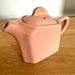 Vintage Hall Single Serve Peach/ Pale Pink Teapot MCM - Etsy