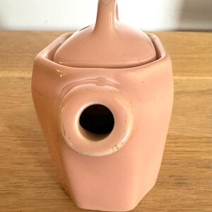 Vintage Hall Single Serve Peach/ Pale Pink Teapot MCM - Etsy