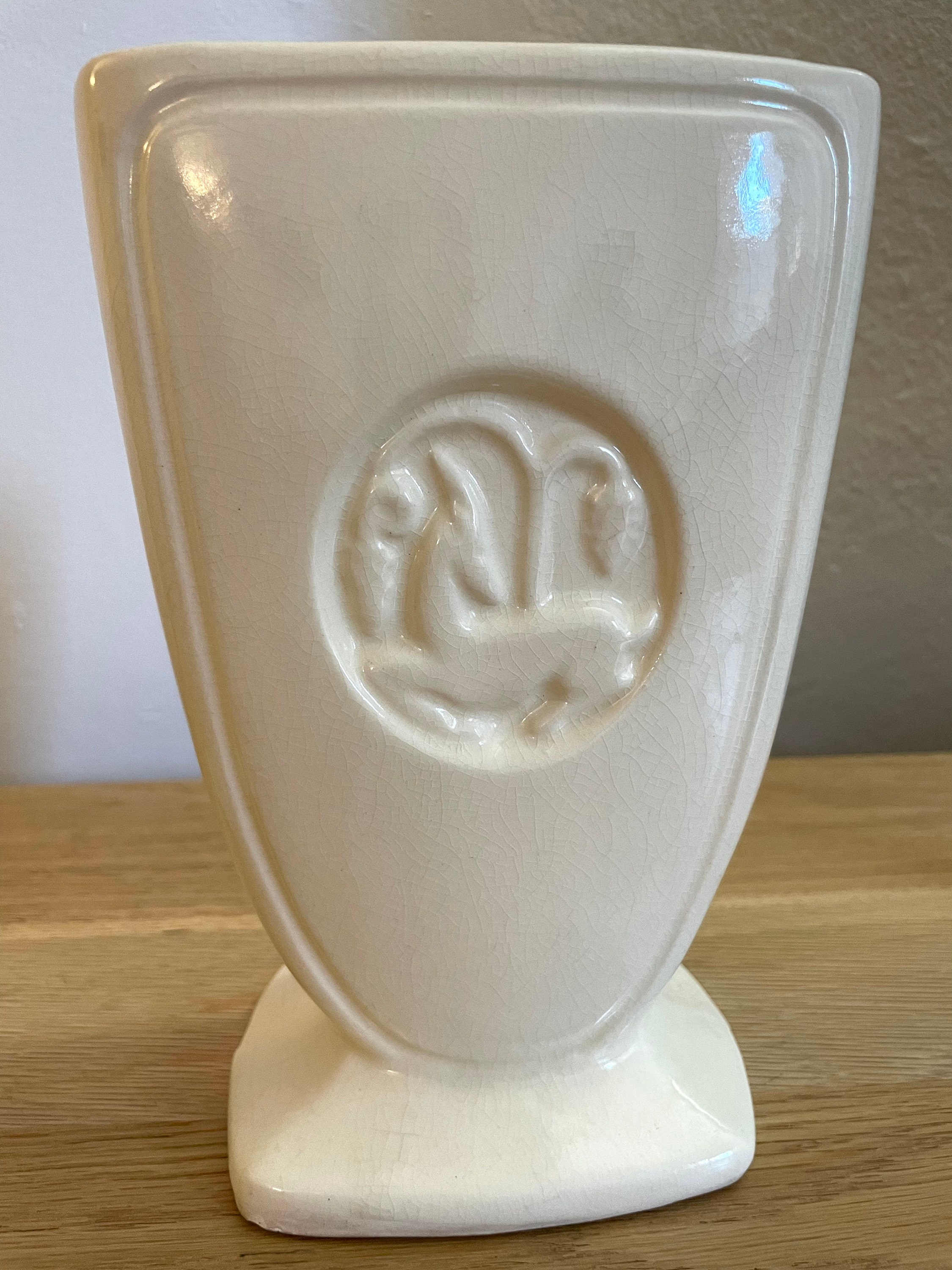 Vintage Pair of Robinson Ransbottom Pottery Co. Vases With Antelope ...