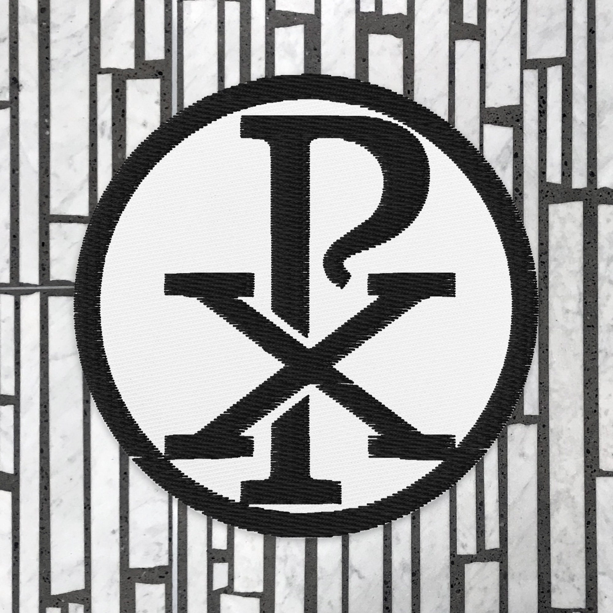 Chi Rho Embroidered Patch Traditional Catholic Men, Catholic Gifts ...