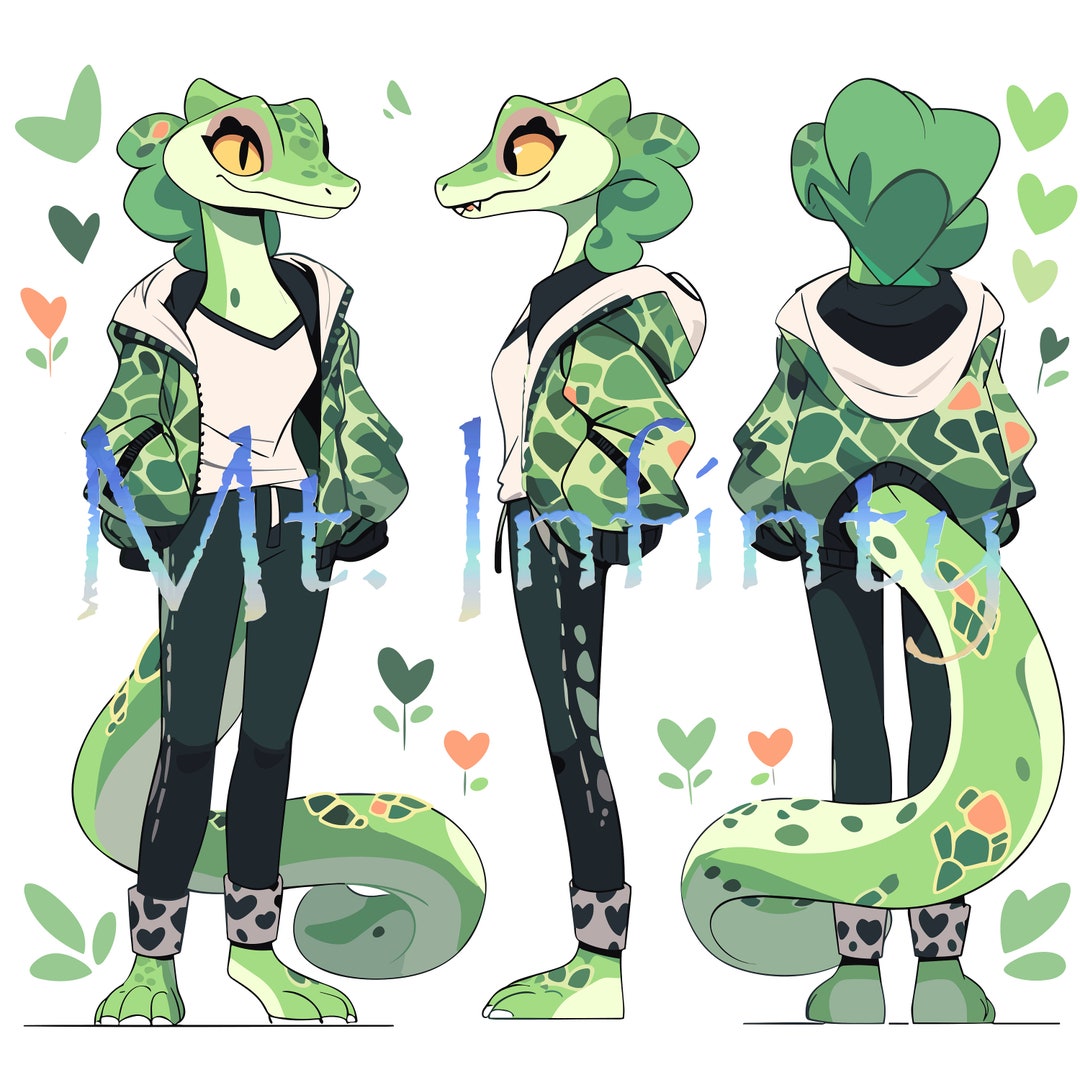 Fursona Adopt Limited Edition: Sera Furry Adopt Reference Sheet ...