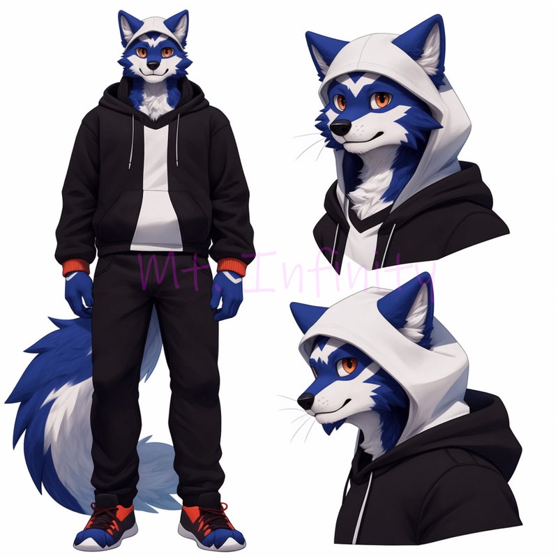 Furry Reference Base Protogen - Etsy