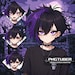 Pngtuber: Goth Punk Boy, Giftuber, Veadotube, Discord, Live2d Vtuber ...