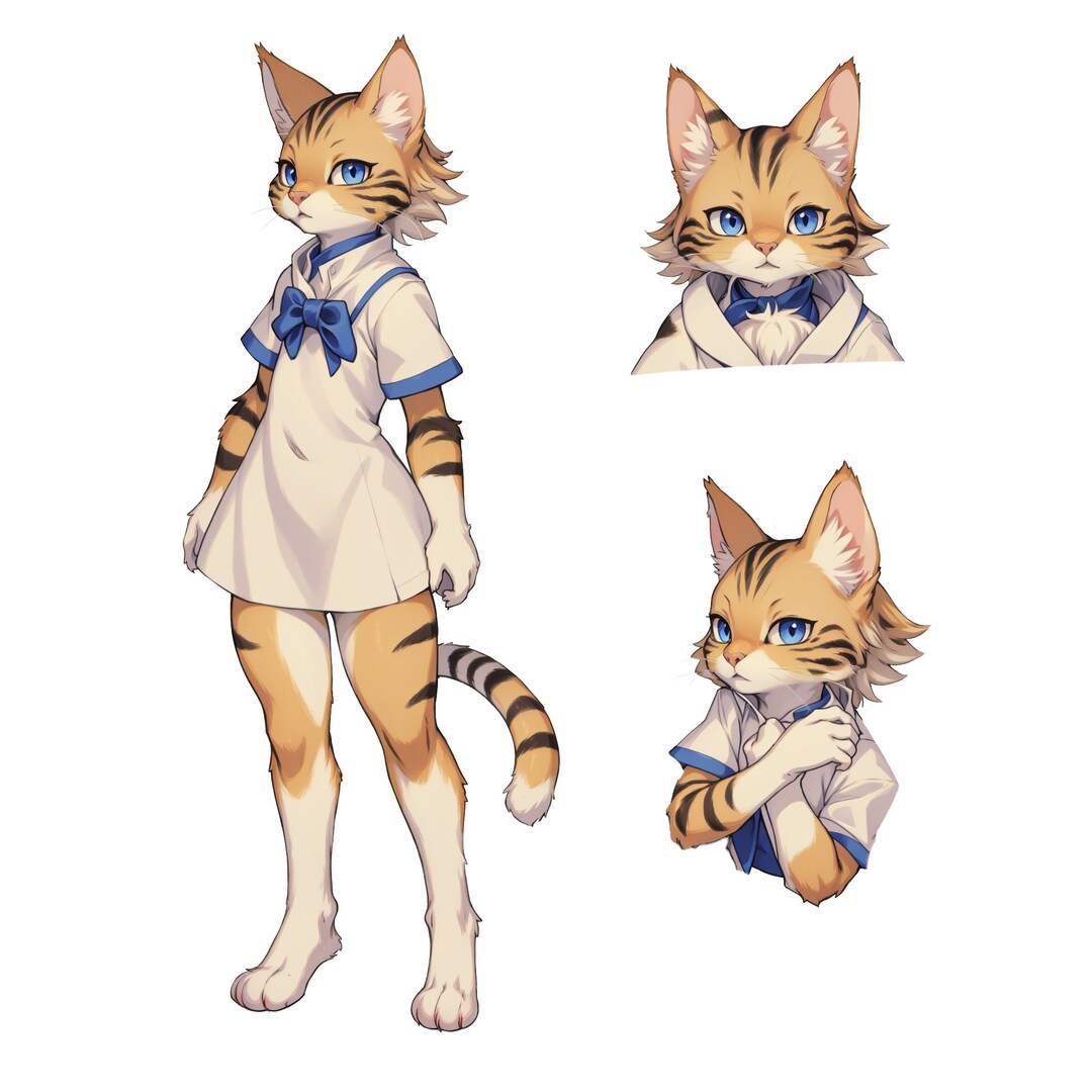 Fursona Adopt: Furry Adopt Reference Sheet, Limited Edition Furry ...