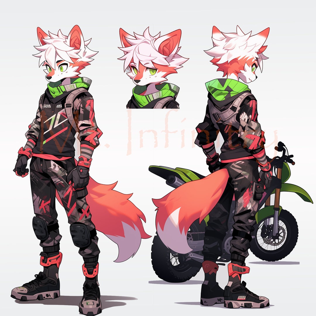 Fursona Adopt Limited Edition: K Furry OC Adoption, Furry Adopt Reference Sheet, Fantasy ...