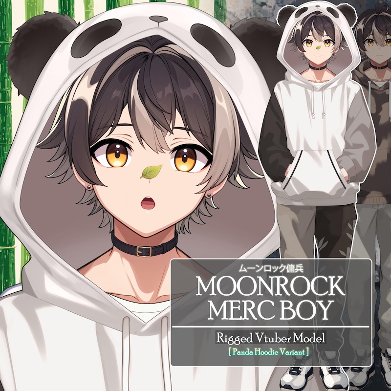 Vtuber Live2d Model Bear - Etsy