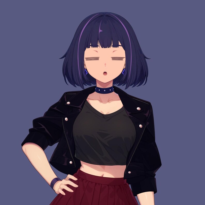 Vtuber: Choreo Girl, Live2d Rigged Premade Vtuber Model, Vtuber Toggle ...