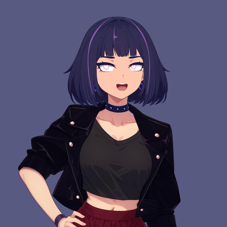 Vtuber: Choreo Girl, Live2d Rigged Premade Vtuber Model, Vtuber Toggle ...
