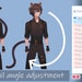 Fully Rigged Vtuber: Cat Boy Mocha, Cat Vtuber, Live2d Male Vtuber ...