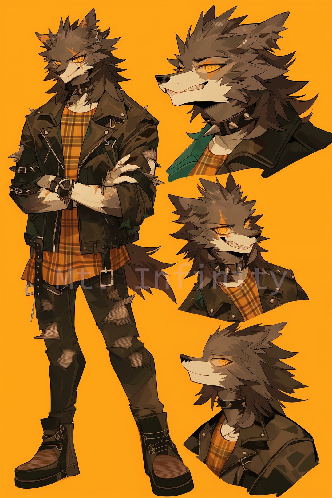 Fursona Adopt EX: 1 Adoption Only, Reference Sheet, Fantasy Roleplay ...