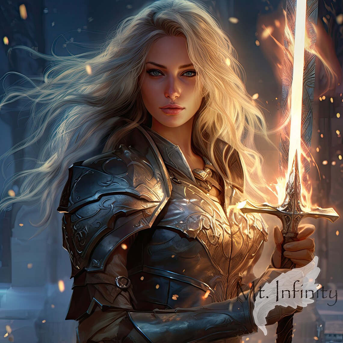 Fantasy RPG Character Portrait Dungeons and Dragons Custom - Etsy