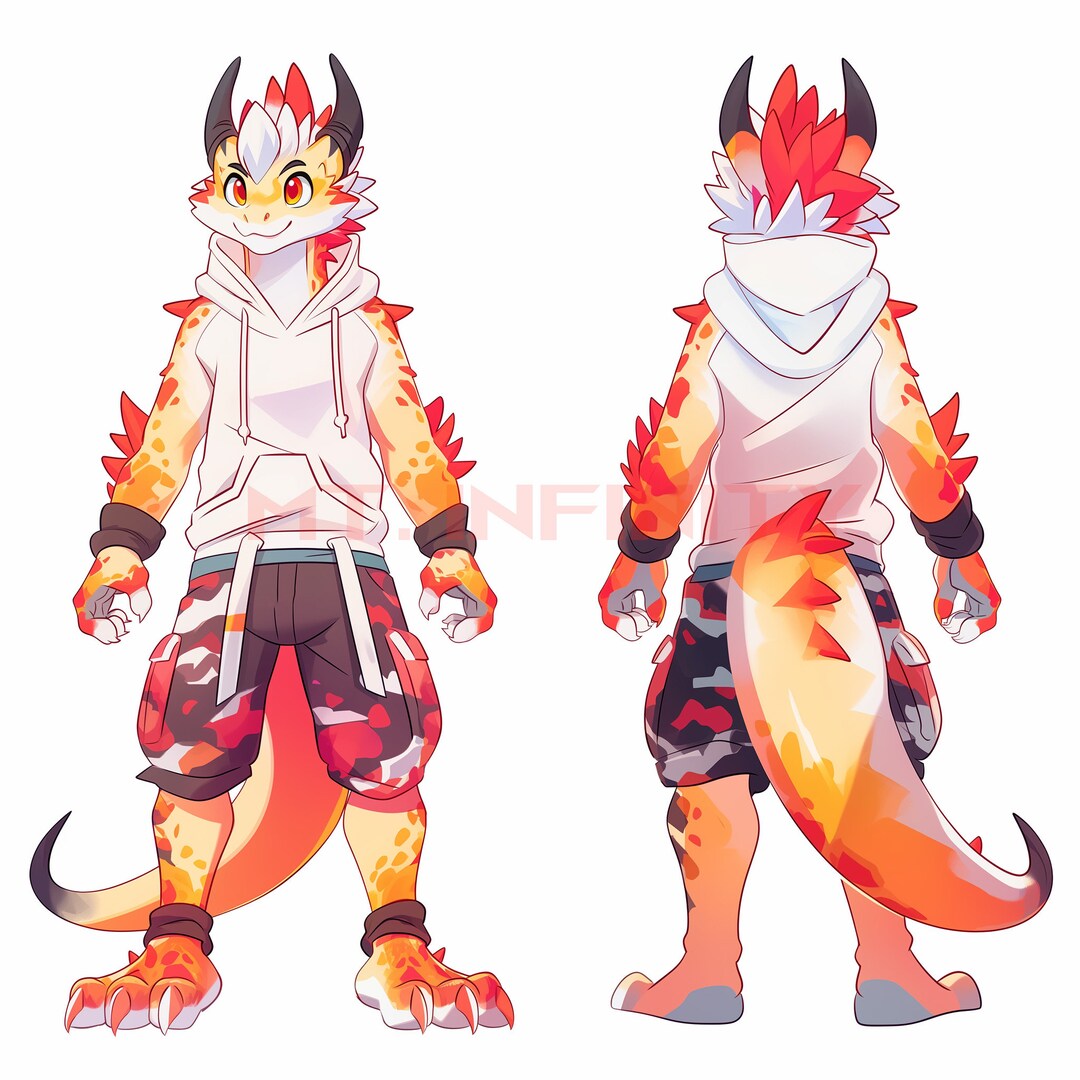 Fursona Adopt Limited Edition, Furry OC Adoption, Furry Adopt Reference Sheet, Fantasy Roleplay ...