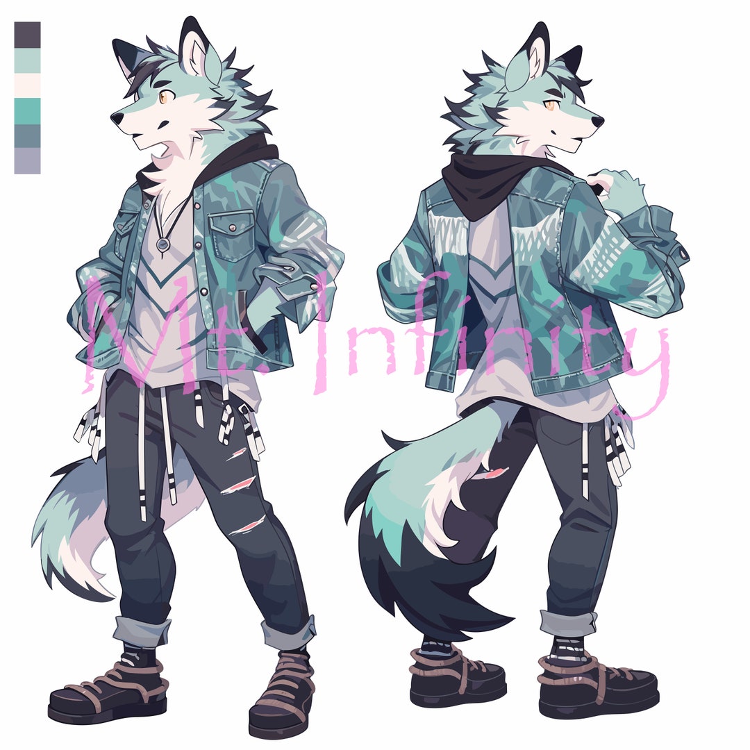Fursona Adopt Limited Edition: OC Furry Adoption, Furry Adopt Reference Sheet, Fantasy Roleplay ...
