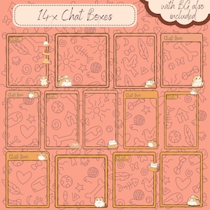 Animated Cat Twitch Overlay Package: Lofi Cozy Stream Bundle - Etsy