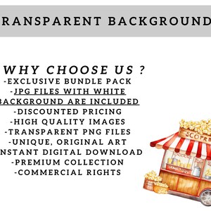 Popcorn Stand Clipart Popcorn PNG Movie Night Clipart Birthday Party ...