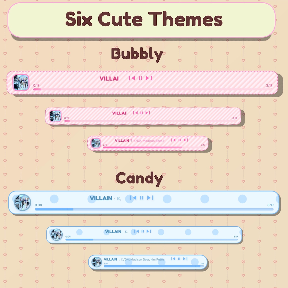 Lofi Stream Music Widget: Twitch Stream Overlay (digital Download) - Etsy