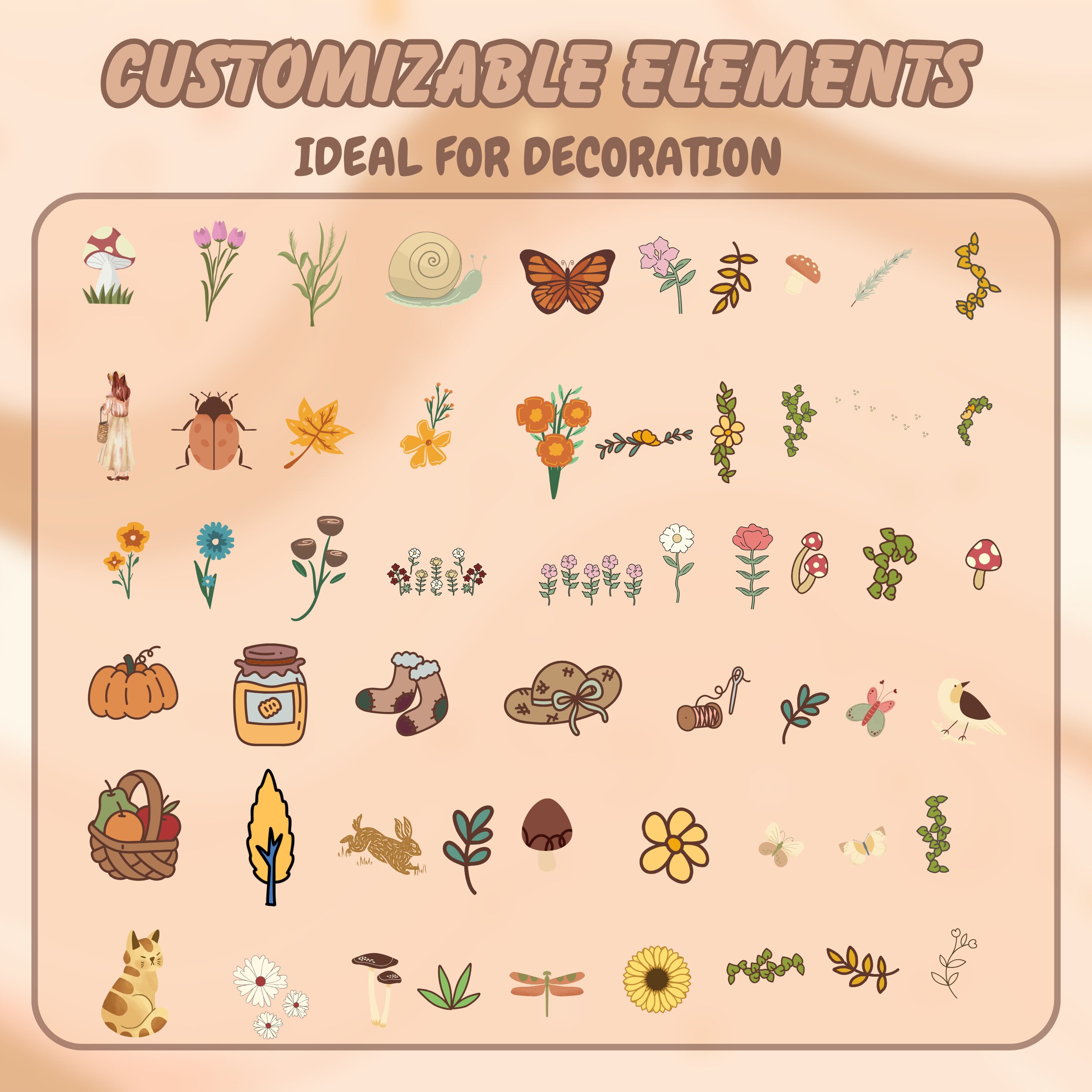 Twitch Overlay - Cottage Core Theme Twitch Overlays - OBS Scenes ...