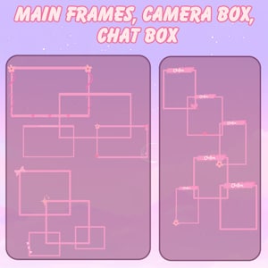 Twitch Overlay - Valentine's Day Theme Vtuber Overlay for Twitch Stream ...