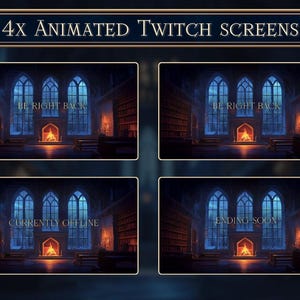 Ravenclaw Animated Stream Overlay Package – Twitch, Youtube, KICK - Etsy