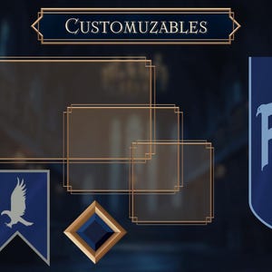 Ravenclaw Animated Stream Overlay Package – Twitch, Youtube, KICK - Etsy