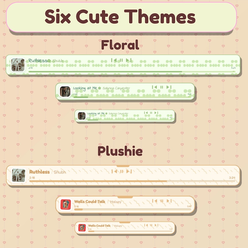 Lofi Stream Music Widget: Twitch Stream Overlay (digital Download) - Etsy