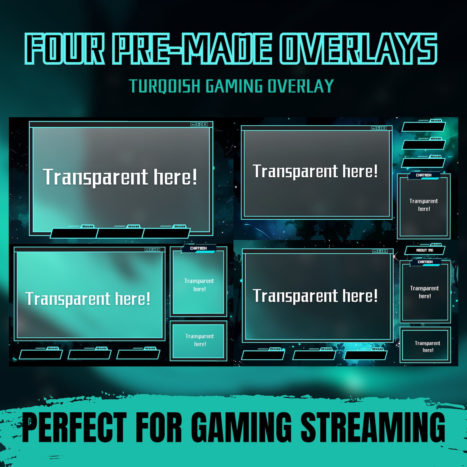 Vtuber Gaming Twitch Stream Overlay ,twitch Alerts ,vtuber Stream ...