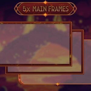 Animated MOBA Stream Overlay Package - Etsy