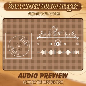 Twitch Overlay - Animated Overlay Serenity Overlay Sound Alerts for ...