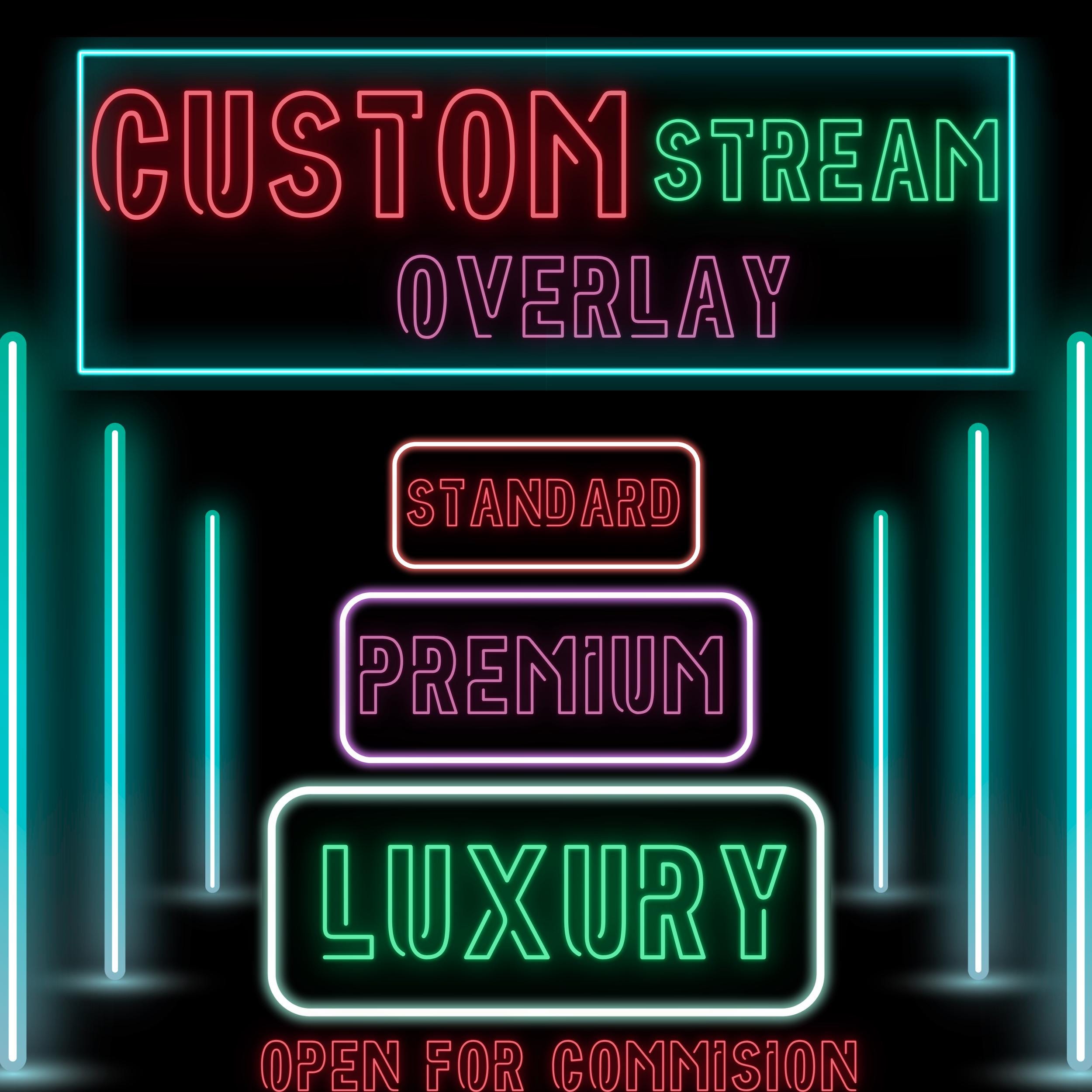 Custom Twitch Overlay - Stream Package Twitch Alerts , Animated Stream ...