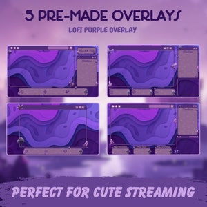 Twitch Overlay - Crystal Theme Stream Overlay Package for Twitch Stream ...