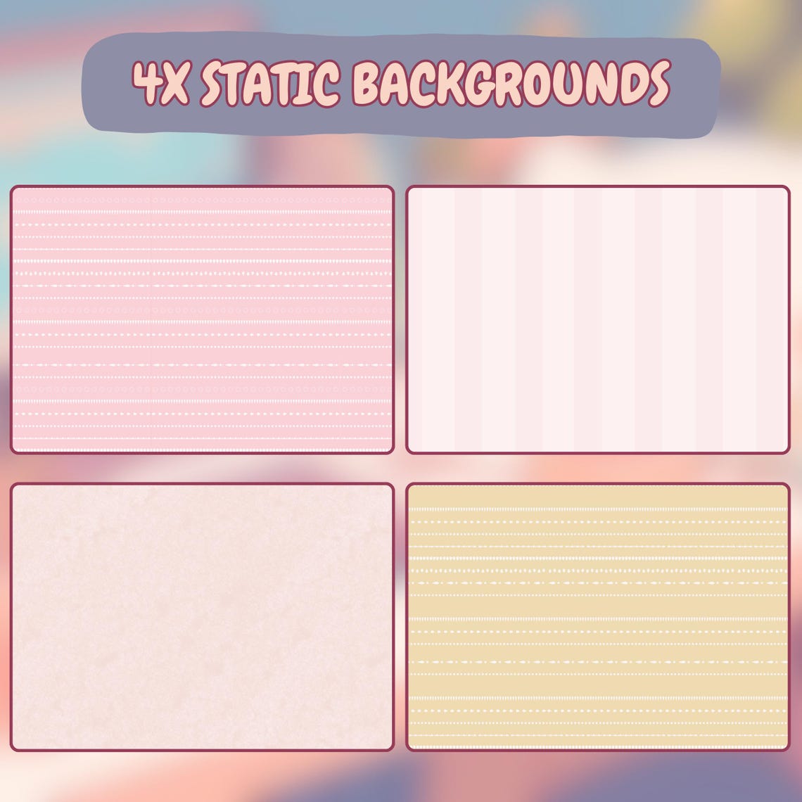 Twitch Starter Pack - Lofi Anime Stream Package for Twitch Stream ...