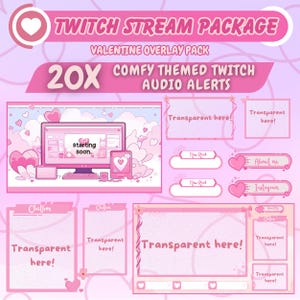 Love Overlay - Stream Package Sound Alerts for Twitch/youtube/kick ...